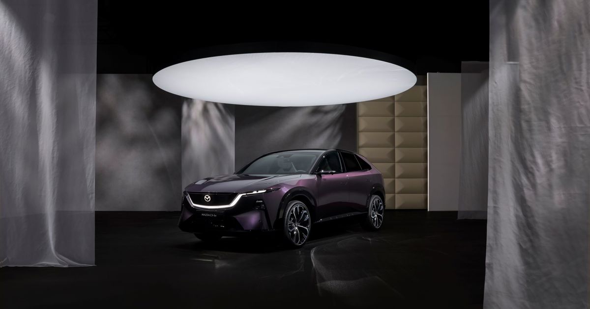 Mazda præsenterer Mazda CX-6e | BN Bilmagasin